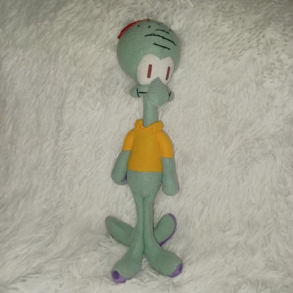 Nickelodeon | Toys | Vintage Spongebob Squarepants Squidward Plush ...